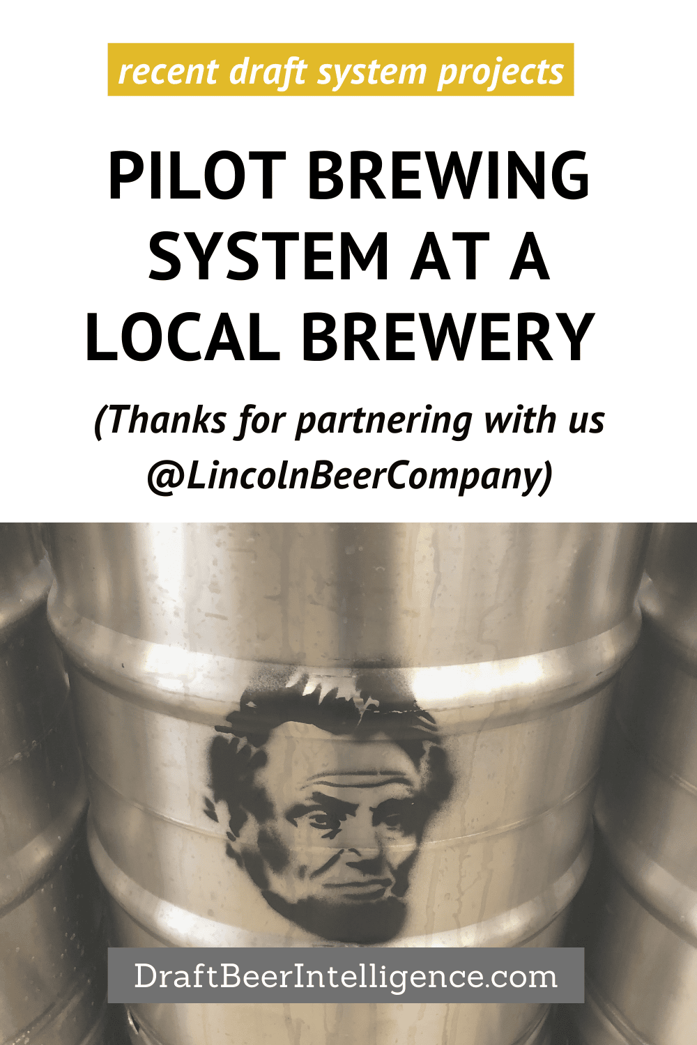 DBI PROJECT: Pilot Brewing System For Lincoln Beer Company | Draft Beer ...